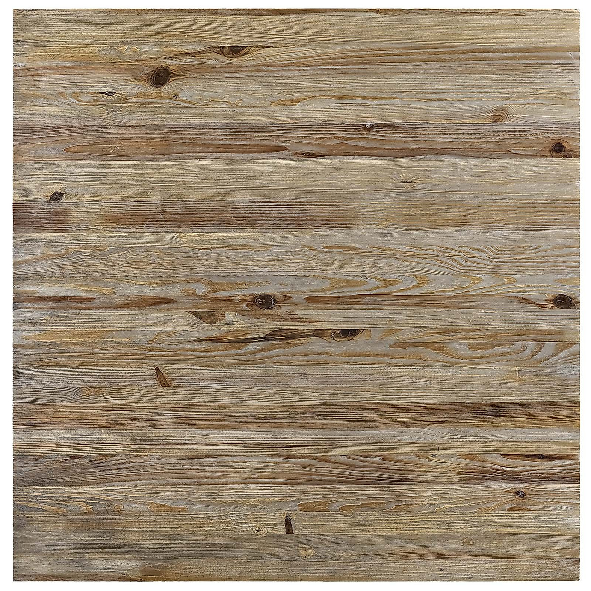 Modway Attune 43.5" Coffee Table With Solid Pine Wood Top In Brown