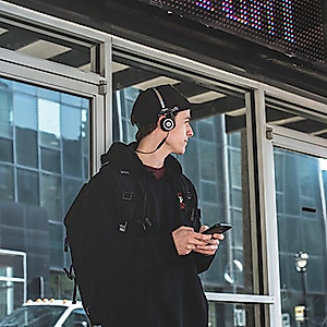 Koss Porta Pro Wireless Bluetooth On-Ear Headphones, in-Line Microphone, Volume Control and Touch Remote, Adjustable Headband with Multi-Pivoting Ear Plates, Black