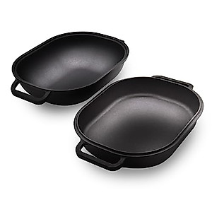 Cuisiland Large Heavy Duty Cast Iron Bread & Loaf Pan - A perfect way for baking