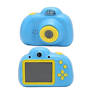 Selfie Camera, Rechargeable Portable ABS 2.4 Inches Toy Camera for Gift(Light Purple)