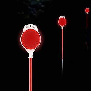 Driveway Markers, 48 Inch Driveway Reflectors for Snow Plowing - Double Sided Reflective Driveway Markers Snow Stakes with Easy Visibility at Night and All Weather (4 Pack)