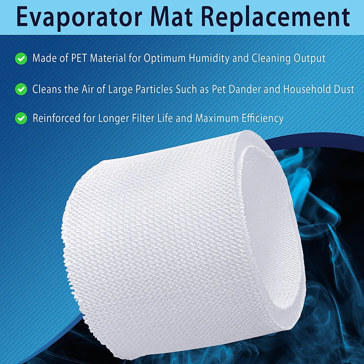 Welham Green - AW200 Evaporator Mat Compatible with Boneco W200, W300, H300 & H400 Air Washers & Humidifiers