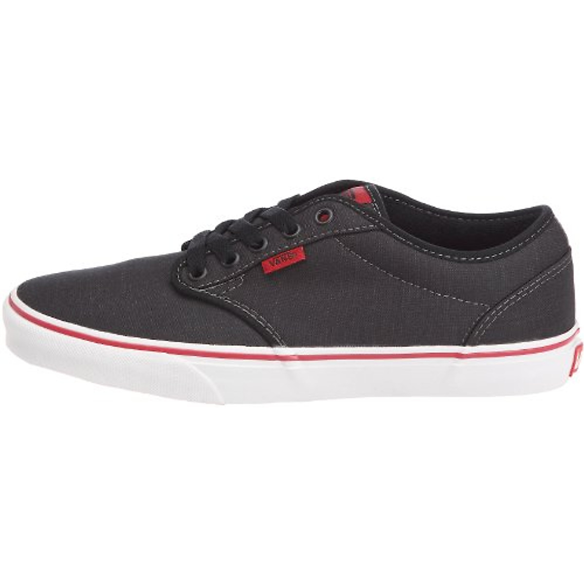 Vans Atwood Low Skateboard shoes, Black/Chili Size 9 Mens 10.5 Womens