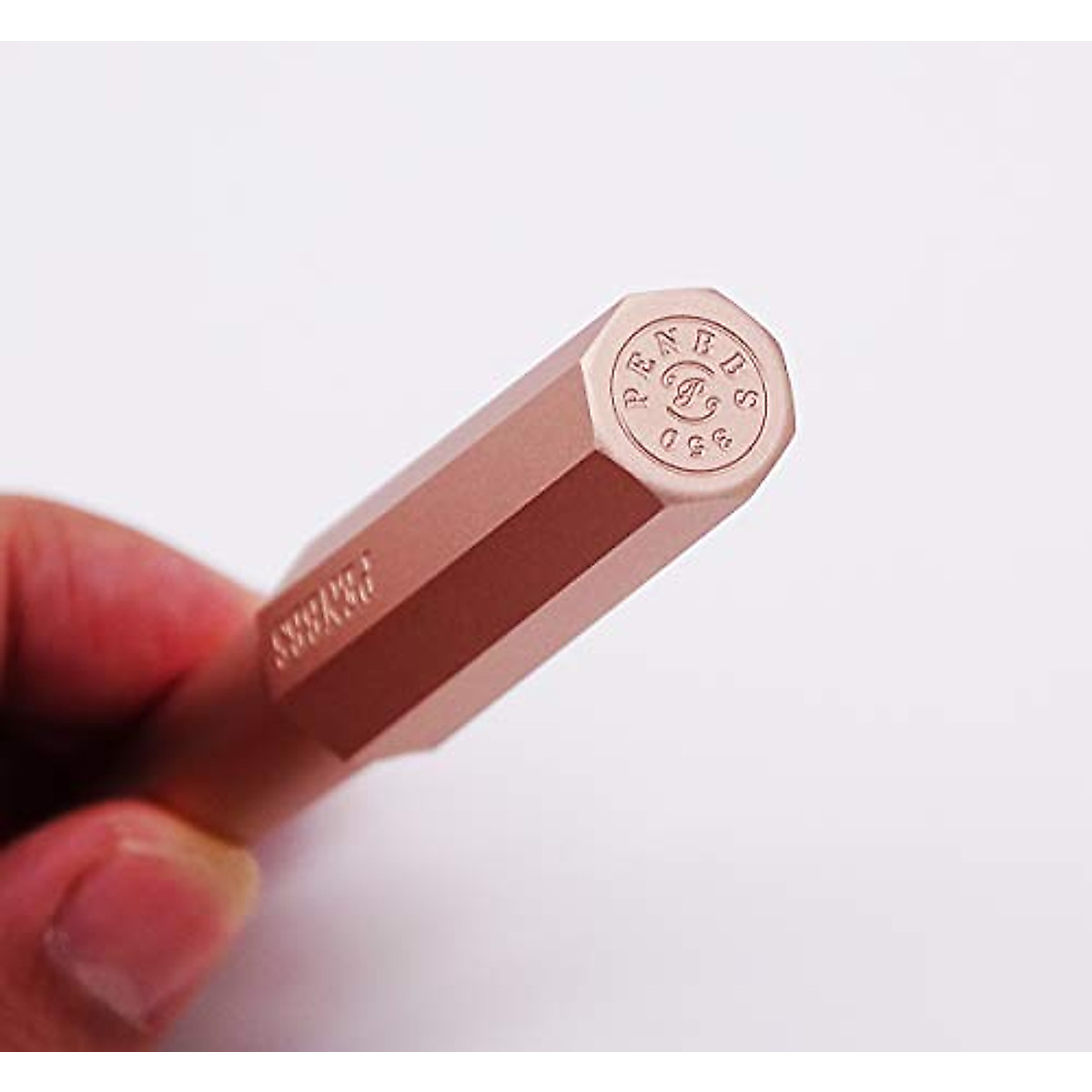 erofa Penbbs 350 Fountain Pen Fine Nib with Rollerball Pen Nib Pen Set & Box - Metallic Rose Golden Alloy Anode Octagonal