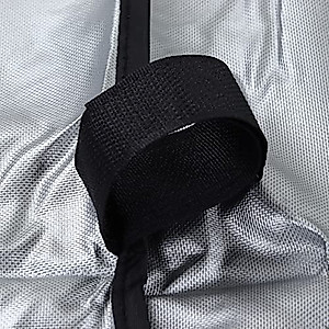 195x125x15cm Outdoor Swing Canopy Replacement, Patio Swing Chair Top Cover for Patio, Backyard, Lawn, Garden(Coffee)