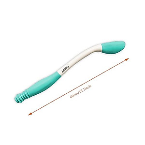JJHREI Bottom Wiping Aid - Long Reach Comfort Wipe - Self Wipe Assist Toilet Aids Wand - Bathroom Butt Wiper - Ideal Elderly Daily Living Aid for Limited Mobility