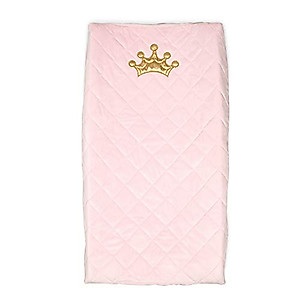 Boppy Changing Pad Cover, Pink Royal Princess, Minky Fabric , 32x16x7 Inch (Pack of 1)
