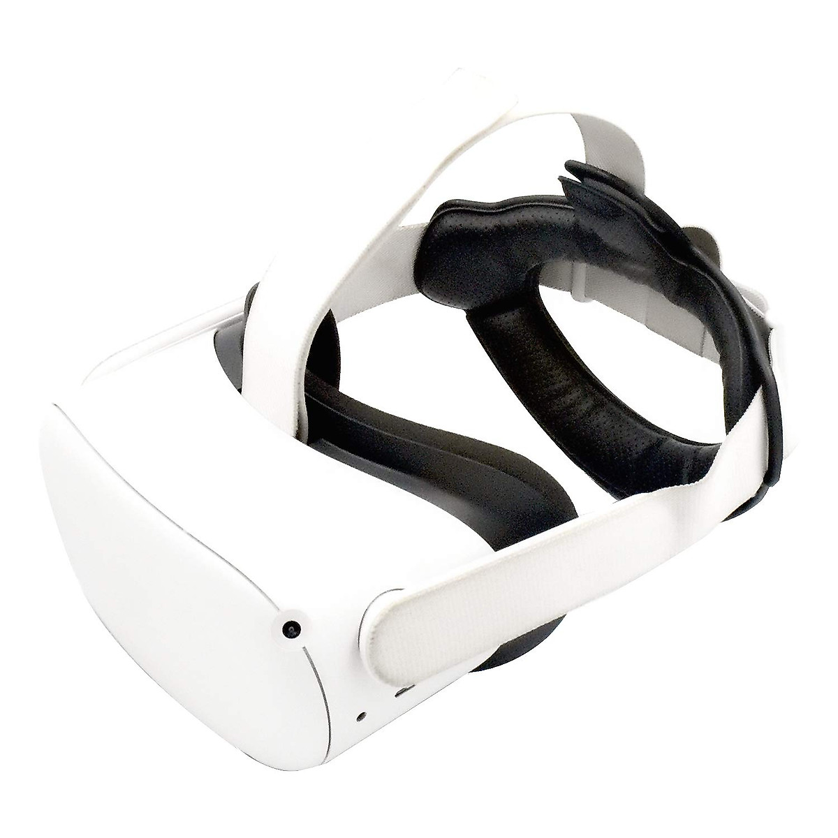 Headset Strap Pad Replacement for Elite Strap Compatible with Quest 2 (Black)