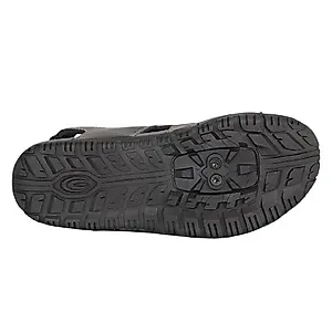 Exustar E-SS503 Bike Sandal, Black, 45/46 Euro or 11-12 US