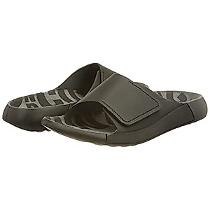 ECCO Women's Cozmo One Band Slide Sandal, Black, 9-9.5