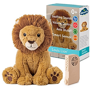 Cloud b Sound Machine with White Noise Soothing Sounds | Cuddly Stuffed Animal | Adjustable Settings and Auto-Shutoff | Sleep Sheep
