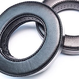Voarmaks Memory Foam Replacement Ear Pads Compatible with Focal Clear Elear Elegia Elex Stellia Utopia Radiance Headphones EarPads Foam Cushion (Full Sheepskin)
