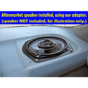 6x9" Rear Deck Speaker Adapter Spacer Rings Fits 1994-1997 Accord- SAK030_69-1 Pair