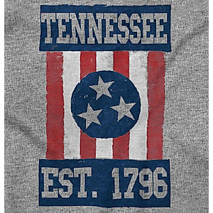 Brisco Brands Tennessee Country Southern TN Flag Baby Romper Boys or Girls