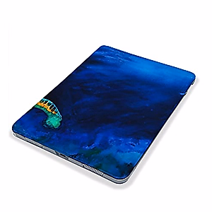 Cute Ocean Turtle Painted case Compatible with iPad Mini Air Pro 7.9 8.3 9.7 10.2 10.9 11 12.9 inch Pattern Cover New 2022 2021 Trifold Stand 3 4 5 6 7 8 9 Generation 91 (10.2" 7/8/9 gen)