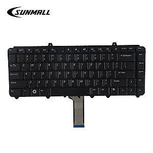 SUNMALL Keyboard Replacement Compatible with Dell Inspiron 1545 1525 1420 Laptop US Black