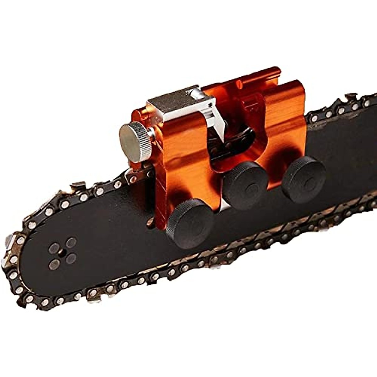 Chainsaw Chain Sharpening Jig - Chainsaw Sharpener Kit, Deluxe Chainsaw Sharpening, Suitable for All Kinds of Chain Saws and Electric Saws, for Lumberjack & Garden Worker