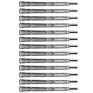 Set of 13 - Golf Pride Multi Compound Plus 4 Family (Standard Gray)