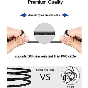 USB C Headphones for iPhone 15 Pro 15 Plus USB Type C Wired Earbuds Noise Canceling in-Ear Earphones with Microphone for iPad Pro Samsung Galaxy S23 S22 Ultra Z Flip 5 Pixel 5 4a 3a Oneplus, 2 Pack