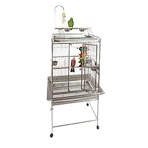 A&E Cage 8003223 Platinum Play Top Bird Cage with 5/8" Bar Spacing, 32" x 23"