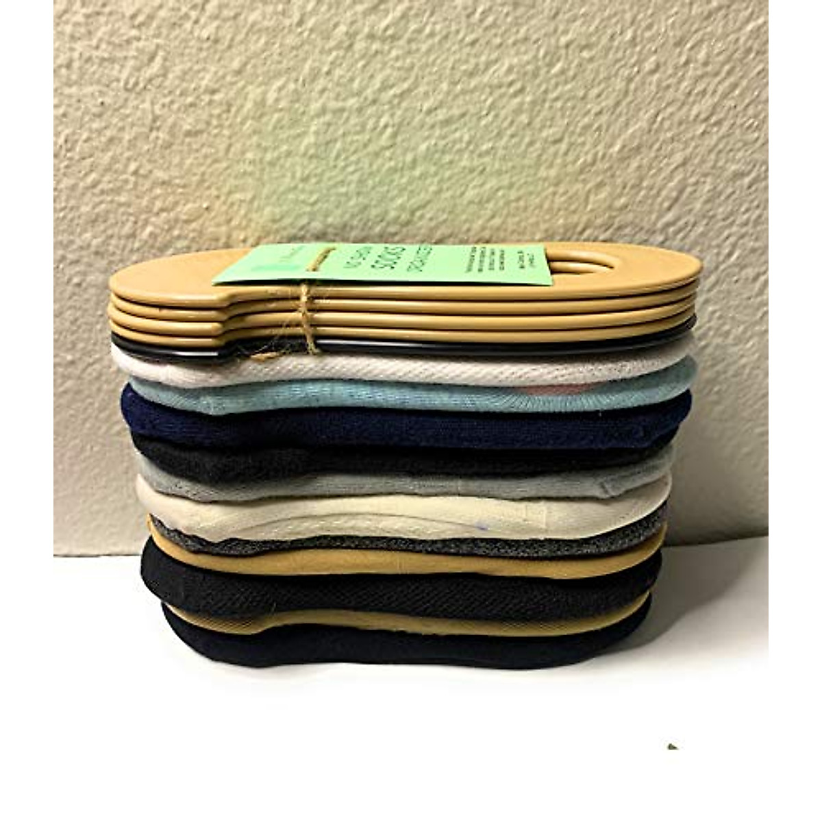 FootieTree (Black, 8) No Show Sock Underwear Drawer Organizer. Classic Rosie Collection, Holds About 10 Pairs. Wear Each Pair Over The FootieTree & Place in The Drawer.