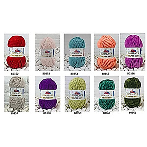 9 Balls Himalaya, Dolphin Baby, Baby Yarn, Knitting Baby, Velvet Yarn, Himalaya Yarn, Baby Yarn, Crochet Yarn, Blanket Yarn, Chenille, Velvet Yarn
