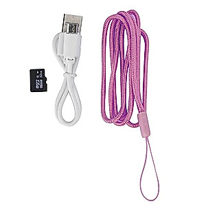 DERCLIVE X2 Multifunctional Childrens Digital Camera Photo Video with Memory Card Mini GiftBlue 32GB