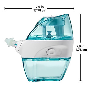 Navage Deluxe Bundle Nasal Irrigation System - Saline Nasal Rinse Kit with 1 Nose Cleaner, 20 Salt Pods, Black Travel Bag and 1 Countertop Caddy