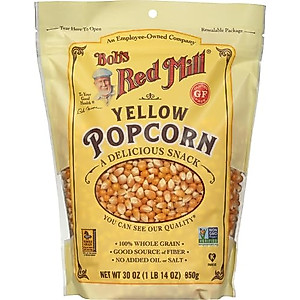Bob's Red Mill Whole Yellow Popcorn, 30 Oz