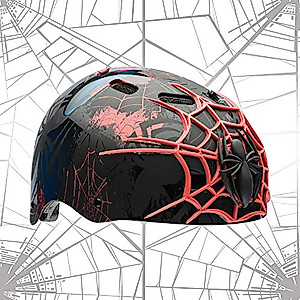 Bell 7059833 Children Spider-Man 3D Web Slinger Multi-Sport Helmet , Child (5-8 yrs.)