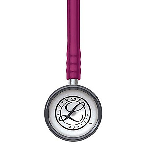 3M Littmann Stethoscope, Classic II Pediatric, Raspberry Tube, Stainless Steel Chestpiece, 28 inch, 2122