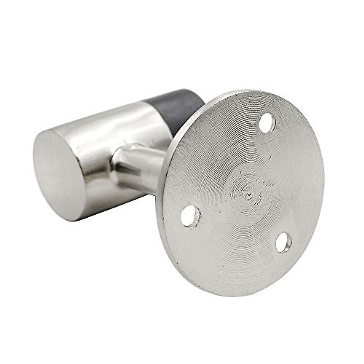 PHITUODA 3 Inch / 75mm Heavy Duty Floor Stop, Door Stopper Stainless Steel Brushed Nickel - Pack of 2