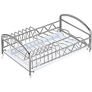 Plate Rack Draining Dish Rack Dish Rack 304 Stainless Steel Dish Rack Removable Cutlery Holders Dishware Dish Chopsticks Cutlery Pan Plate Holder