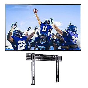 SAMSUNG QN55S90CAFXZA 55 Inch 4K OLED Smart TV with AI Upscaling with a LL11-B1 Super Slim Fixed-Position Wall Mount for 40" - 85" TVs (2023)(USED)