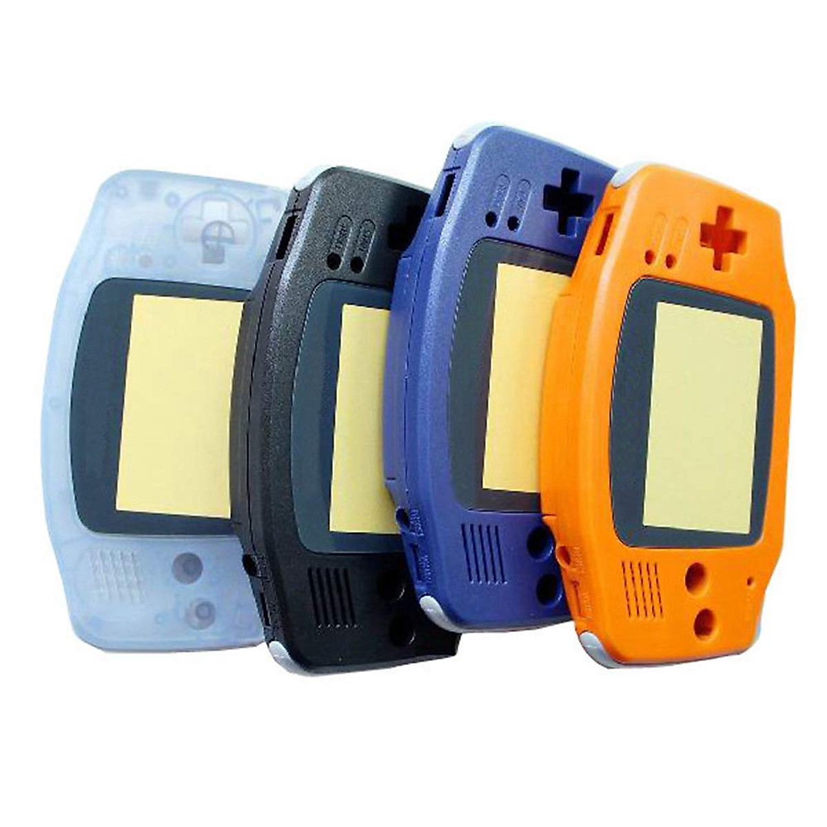 Replacement Full Housing Shell Case Cover Button Set for Nintendo Gameboy Advance GBA Controller (Purple)