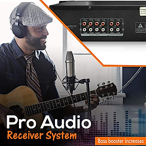 Technical Pro Dual 21 Band Professional Stereo Equalizer with Individual LED Indicators