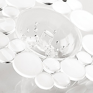 iDesign Bubbli BPA-Free Flexible PVC Plastic Sink Strainer - 5.56" x 5.51" x 1.37", Clear