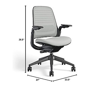 Steelcase Series 1 Work Office Chair - Nickel