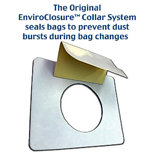 Envirocare Replacement Vacuum Cleaner Bags made to fit Kenmore Canister Type C/Q. 5055, 50557 and 50558 Panasonic Type C-5,15 pack