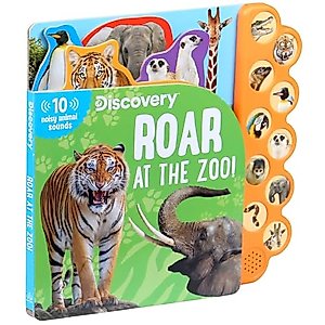 Discovery: Roar at the Zoo! (10-Button Sound Books) (Image on Book may slightly vary)