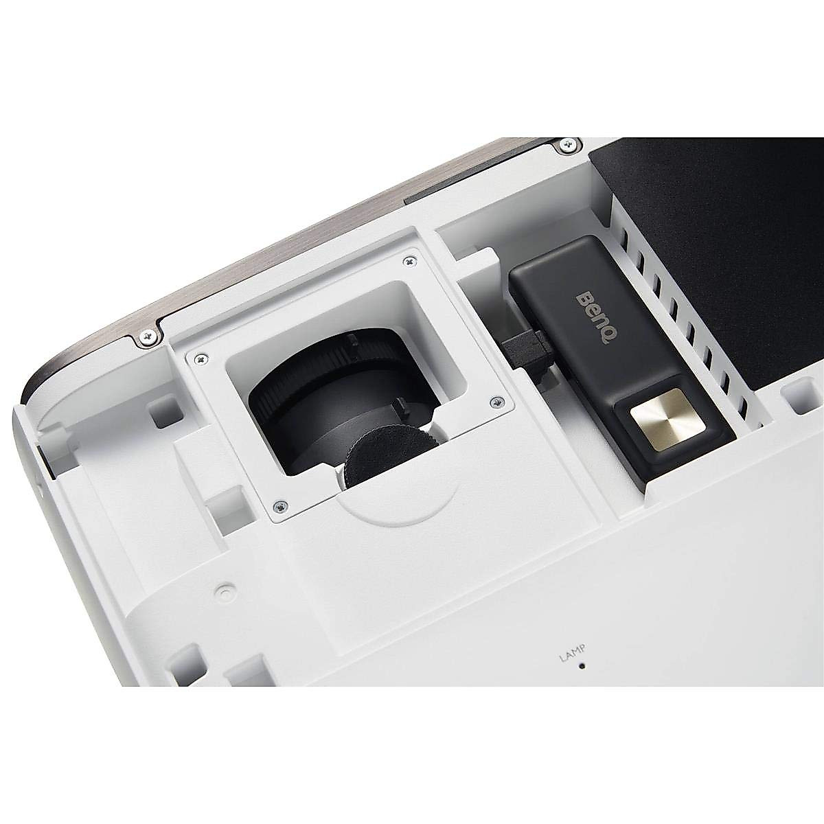 BenQ HT3550i True 4K Smart Home Theater Projector powered by Android TV - Google Play - Wireless Projection - HDR-PRO - 95 percent DCI-P3, 100 percent Rec709 - Lens shift (Renewed)