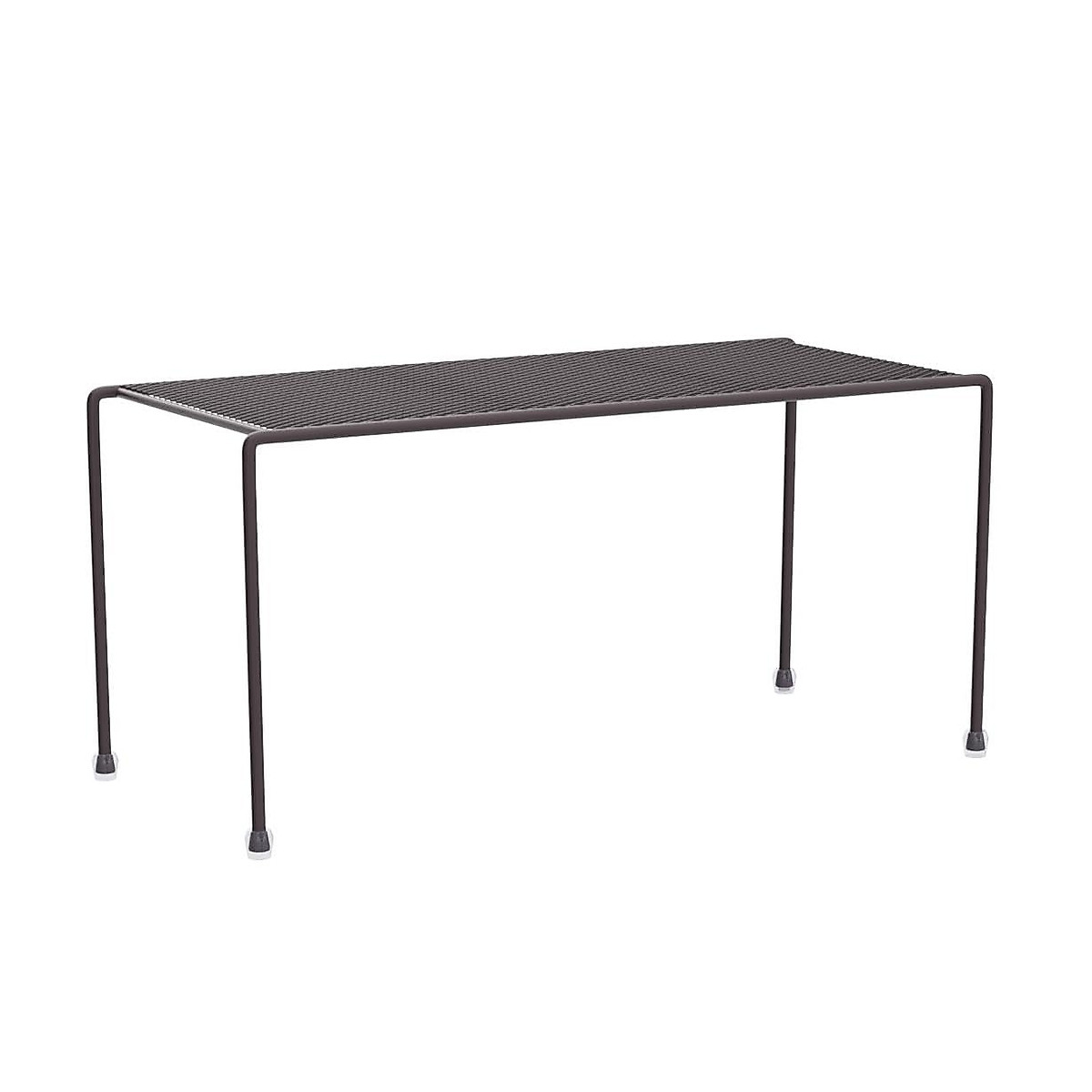 SIBAO Mesh Kitchen Shelves, Cabinet Organization Mini Storage Shelf,Set of 2 (Bronze)