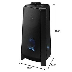 One Pair of Samsung MX-T40's 300W Bi-Directional High Power Audio Sound Towers with a Samsung HW-LST70T 3.0 Channel The Terrace Soundbar with Dolby 5.1 Ch (2021)(USED)