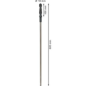 Bosch 2608597409 Formwork Drill Bit SDS+ 18mmx23.62In