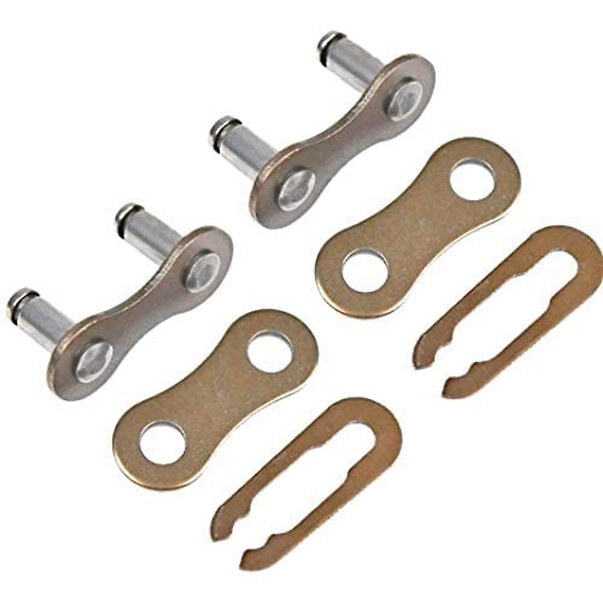 Bike Chain Master Link Single Speed Bike 1/2X1/8 Bike Chain Link Connectors Suitable with All Single Speed Bike BMX Bike Fixie Bike and Some Mountain Bikes for Men Single Speed 5 Units Pack