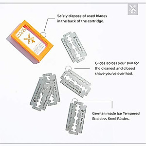 Van Der Hagen Safety Blades 5 Count (Pack of 1)