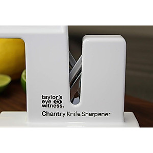 Taylor's Eye Chantry Knife Sharpener, White