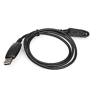 Retevis RT47 USB Programming Cable Compatible with TYT MD398 RT87 RT83 RT47 RT47V Walkie Talkies (1 Pack)