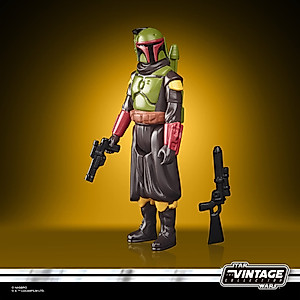 STAR WARS Retro Collection Boba Fett (Morak) Toy 3.75-Inch-Scale The Mandalorian Collectible Action Figure, Toys Kids 4 and Up
