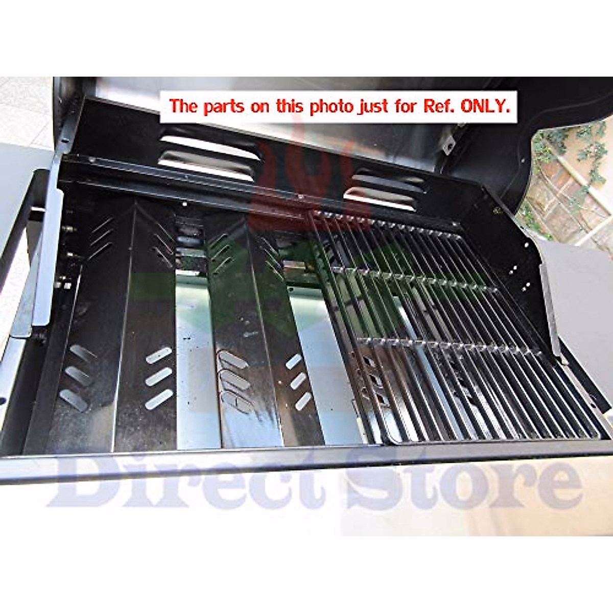 Direct Store Parts DC103 Polished Porcelain Coated Cast Iron Cooking Grid Replacement for Brinkmann, Grill Chefs, Grill Zone Gas Grills